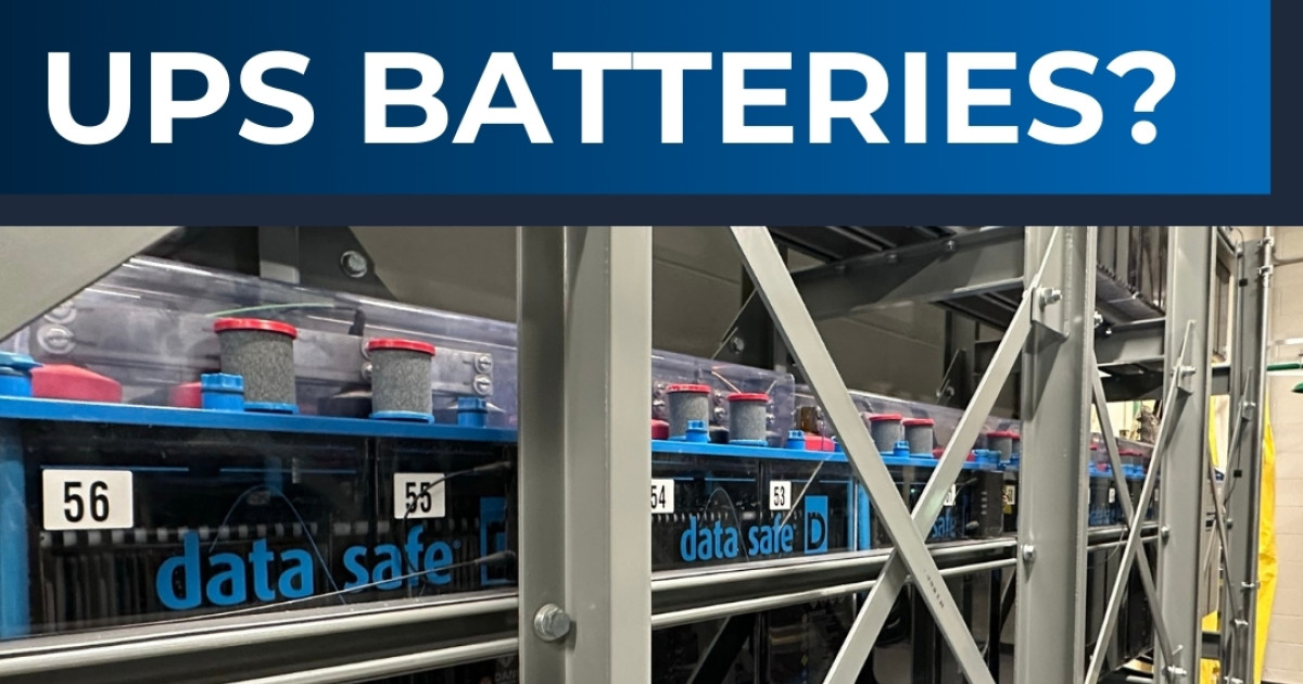 What are the 4 Main Types of UPS Batteries? | Alpine Power Blog